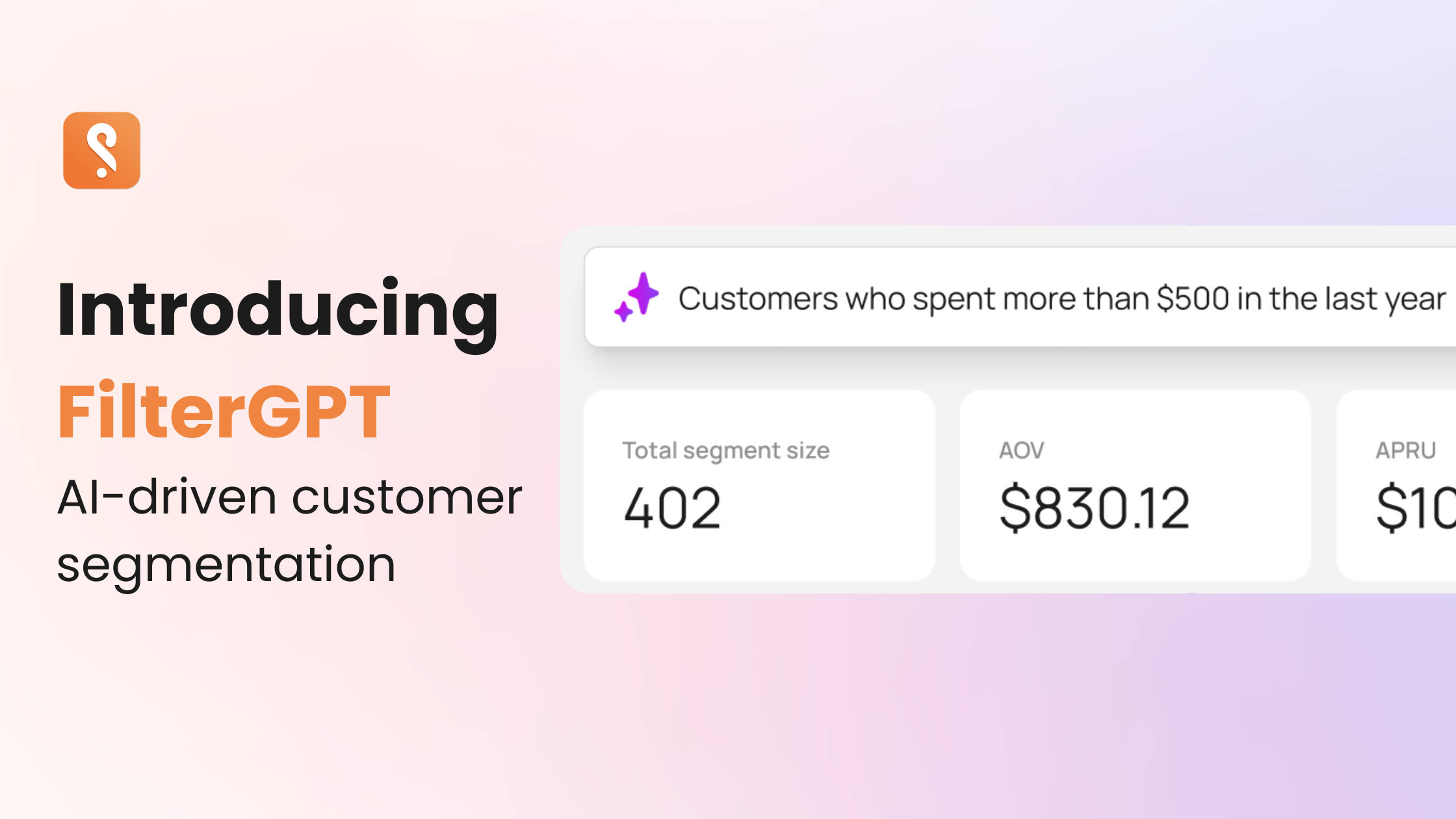 Introducing Filtergpt Ai Driven Customer Segmentation